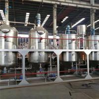 China Full Automatic Edible Oil Refining Production Line Stainless Steel Oil Degumming Bleaching Refinery Machine for sale