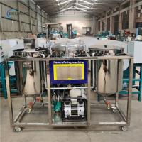 China Full Automatic Edible Oil Refining Production Line Stainless Steel Oil Degumming Bleaching Refinery Machine for sale