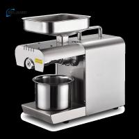 China Automatic Stainless Steel Oil Press Mini Home Use Machine For Peanut Sesame Tea Seed for sale