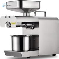 China Automatic Stainless Steel Oil Press Mini Home Use Machine For Peanut Sesame Tea Seed for sale