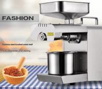 China Automatic Stainless Steel Oil Press Mini Home Use Machine For Peanut Sesame Tea Seed for sale