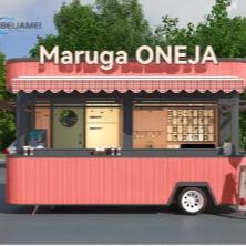 China Outdoor Scenic Spot Vending Kiosk Container Food Truck Commercial Street Food Cart Apple Cabin Retail Store for sale