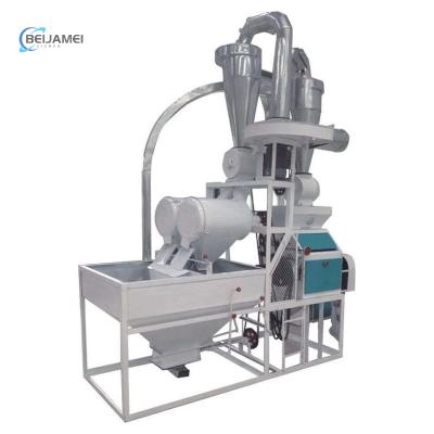 China Double Circular Sieve Flour Mill Automatic Wheat Flour Machine Oat Coarse Cereals Grinding Machine for sale