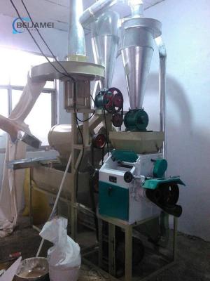 China Multifunctional Grain Flour Mill Double Circular Sieve Automatic Wheat Oat Grinding Machine for sale