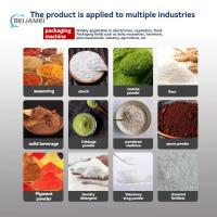 China Automatic Powder Packing Machine Screw Quantitative Weighing Starch Seasoning Milk Tea Powder Filling Dispensing Machine for sale