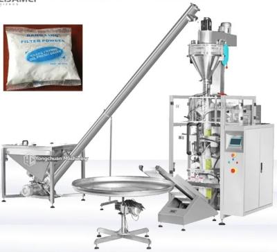China Automatic Quantitative Powder Packing Machine Screw Weighing Filler Starch Seasoning Milk Tea Powder Dispensing Machine for sale
