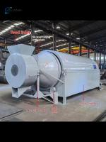 China Stainless Steel Electric Heating Rotary Drum Dryer For Copper Granule Sand Ore Powder Sawdust Drying Machine for sale