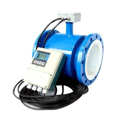 China Flange Type Electromagnetic Flow Meter High Accuracy Digital Flow Meter For Industrial Use for sale
