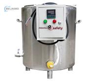 China Small Electric Beeswax Melting Tank Stainless Steel Wax Melter Bucket Beekeeping Equipment for sale