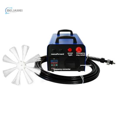 China Industrial Air Duct Cleaning Machine Flexible Shaft Ventilation Duct Cleaner 15m Cleaning Distance HVAC Equipment for sale
