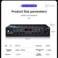 China Bluetooth Zone Amplifier Home Fixed Resistor/Voltage Audio Card-insertable Mini Amplifier for sale