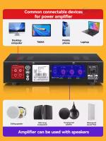 China Bluetooth Zone Amplifier Home Fixed Resistor/Voltage Audio Card-insertable Mini Amplifier for sale