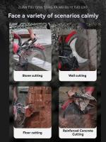 China 8980W Adjustable-Free High-Frequency Brushless Ring Saw Handheld Concrete Wall Cutter with Single Blade for sale