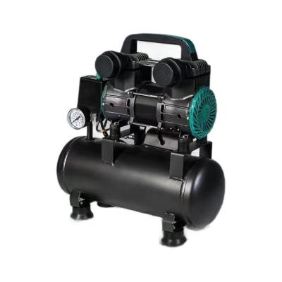 China Silent air Compressor Black 30l 1500w 8 bar Oil-free air Compressor for sale
