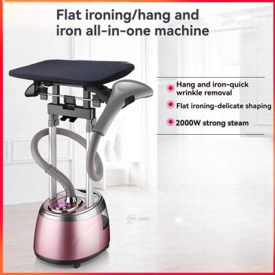 China HY-1618 Rose Gold Garment Steamer with Ironing Board Handheld Steam Iron 2-in-1 Home Vertical Iron for sale