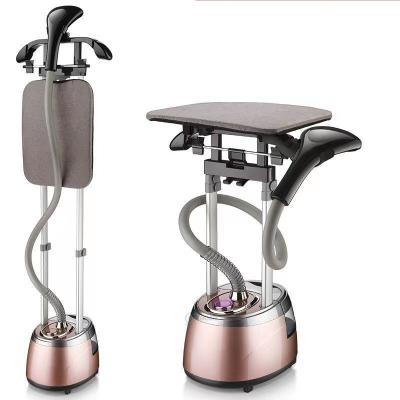 China HY-1618 Champagne Gold Garment Steamer with Ironing Board Handheld Steam Iron Home Commercial 2-in-1 for sale