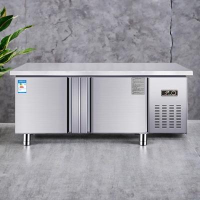 China -25 ℃ Five Sided Refrigeration Tube Freezer Commercial Refrigeration Workbench for sale