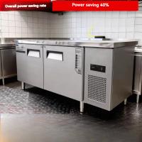 China -25 ℃ Five Sided Refrigeration Tube Freezer Commercial Refrigeration Workbench for sale