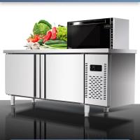 China Refrigerator Operating Table Refrigeration Horizontal Freezer Equipment with Dual Temperature for sale