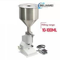 China Hand pressed paste liquid filling machine quantitative filling machine for sale