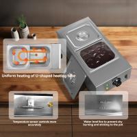 China Commercial chocolate melting furnace, water-resistant chocolate melting pot, insulated pot for sale
