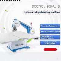 China Automatic Fabric Cutting Machine Straight Knife Cloth Cutter With Auto Knife Sharpener For Garment Factory for sale