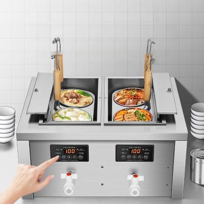 China Commercial Quick Heating Desktop 2/4/6-hole Noodle Cooking Heater for sale