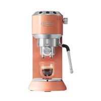 China Semi Automatic Italian Coffee Machine Stainless Steel Milk Frother (apricot Color) for sale