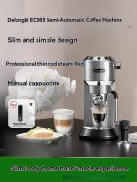 China Semi Automatic Italian Coffee Machine Stainless Steel Milk Frother (apricot Color) for sale