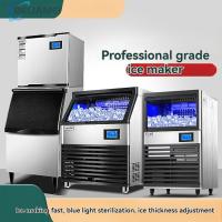 China Ice Maker Use Making 60Kg Ice Per Day Commercial Stainless Steel Ice Maker Machine for Restaurant Block for sale