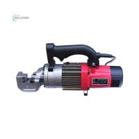 China Durable Automatic Electric Hydraulic Rebar Cutting Machine 4-20mm Steel Bar Cutter with 1.7kW Motor 220V for sale