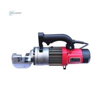 China Durable Automatic Electric Hydraulic Rebar Cutting Machine 4-20mm Steel Bar Cutter with 1.7kW Motor 220V for sale