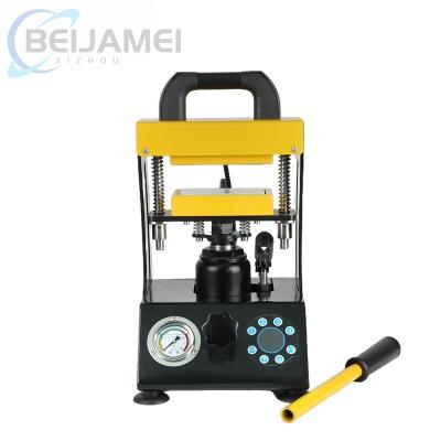 China Colorking CH2512 Manual Flatbed Heat Press Machine 10 Tons Hydraulic Double Heating for Garment Printing for sale