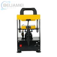 China Colorking CH2512 Manual Flatbed Heat Press Machine 10 Tons Hydraulic Double Heating for Garment Printing for sale