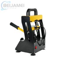 China Colorking CH2512 Manual Flatbed Heat Press Machine 10 Tons Hydraulic Double Heating for Garment Printing for sale