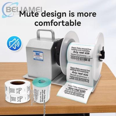 China X5S Fully Automatic Label Rewinder Adhesive Barcode Machine Paper Rewinding Machine for sale