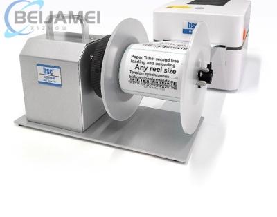 China X5S Fully Automatic Electric PLC Label Rewinder Adhesive Barcode Machine Paper Rewinding for sale
