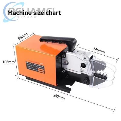 China AM-10 Pneumatic Wire Clamp Cold Press Terminal Crimping Machine 0.25-10mm for sale