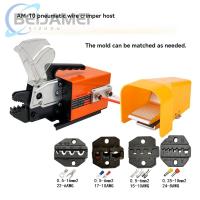 China AM-10 Pneumatic Wire Clamp Cold Press Terminal Crimping Machine 0.25-10mm for sale