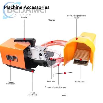 China Pneumatic Wire Clamp Cold Press Terminal Crimping Machine for sale