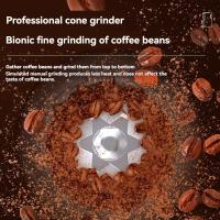 China Office Freshly Ground Beans Brewing Black American Coffee Machine for sale