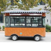 China Customizable Electric Four-Wheel Multifunctional Hairdressing Clothing Dining Car for sale