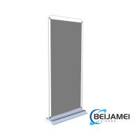 China Door Type Roll up Banner Display Stand, Poster Stand, Floor Standing Display of Aluminum Alloy for sale