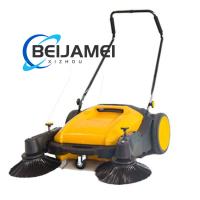 China Factory Workshop Warehouse Hand Push Non Powered Small Sweeping and Cleaning Vehicle for sale