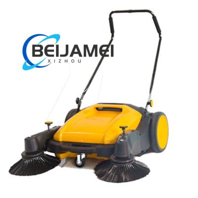 China Factory Workshop Warehouse Hand Push Non Powered Small Sweeping and Cleaning Vehicle for sale