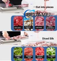 China Welly New Automatic Beef Lamb Skin Slice Pig Pork Skin Stripping Cutting Machine Stainless Steel Blade 220V-Year Warranty for sale