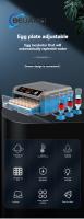 China Fully Automatic Intelligent Chicken Seedling Duck Goose Incubator, Small Household Automatic Incubator for sale