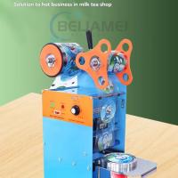China Milk Tea , Snack Shop, Commercial 95/90 Manual Cup Sealing Machine, Hot and Cold Beverage Paper Cup, Plastic Cup Sealing Machine for sale