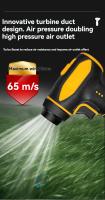 China Rechargeable Handheld Fan for Dust and Water Blowing, Turbine Powered Violent Fan, Portable Dust Removal Device for sale