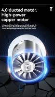 China Rechargeable Handheld Fan for Dust and Water Blowing, Turbine Powered Violent Fan, Portable Dust Removal Device for sale